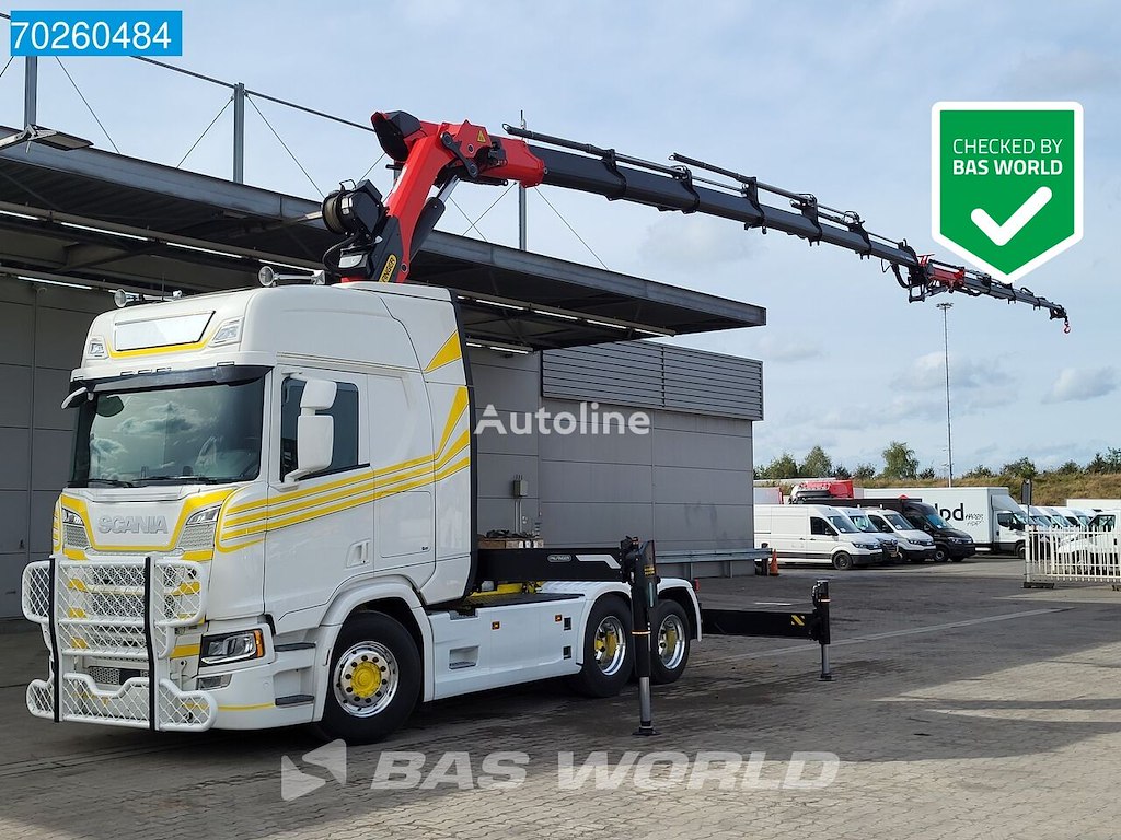 Scania R540 6X2 NEW CRANE Palfinger 370 TEC + JIB + WINCH Euro 6 tegljač