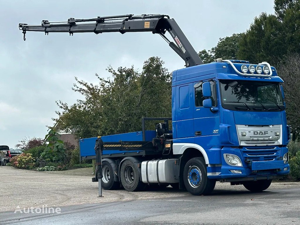 DAF XF 460 6x4!!HIAB 24TM CRANE/KRAN/TREKKER/BAKWAGEN!!BAUKRANE TRAN tegljač