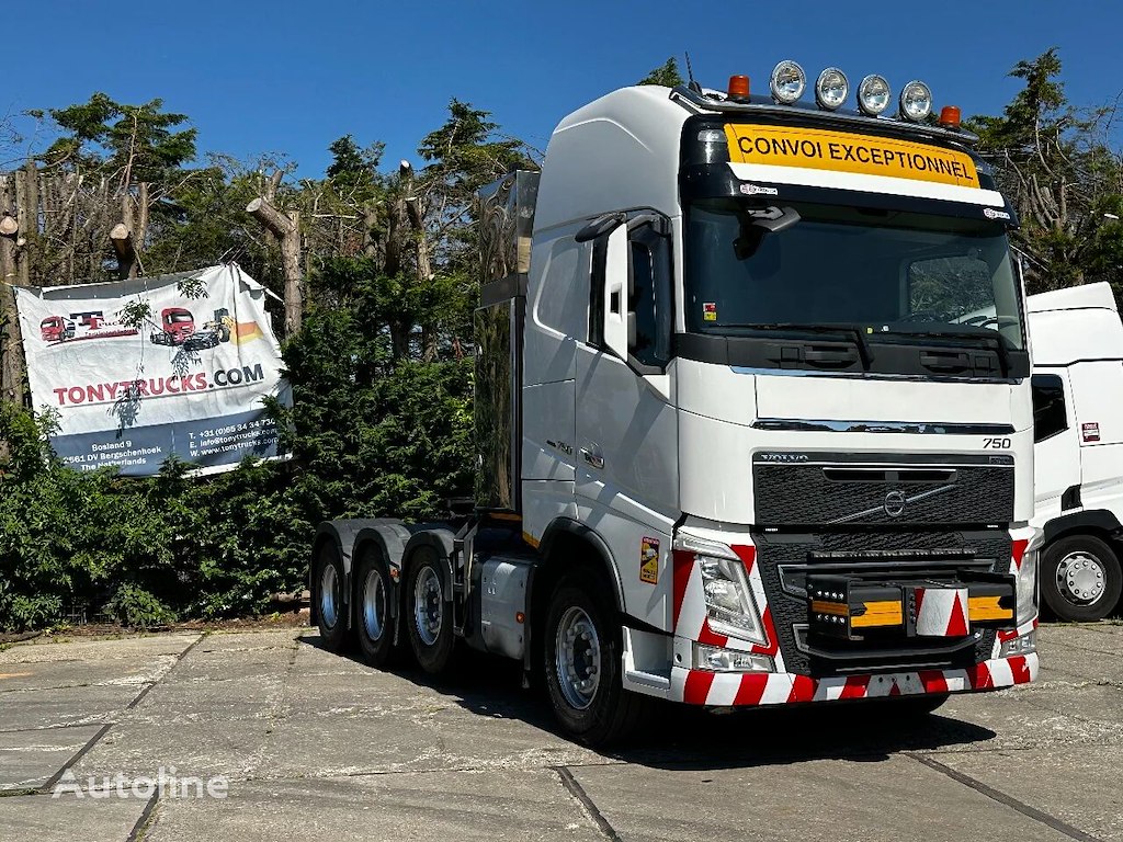 Volvo FH 16.750 8X4 Tractor-unit Push-pull 180T Retarder *Top conditio tegljač