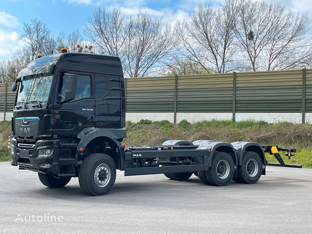 Novi MAN TGS 33.510 6X6 Euro6e  Radstand 3900mm kamion šasija