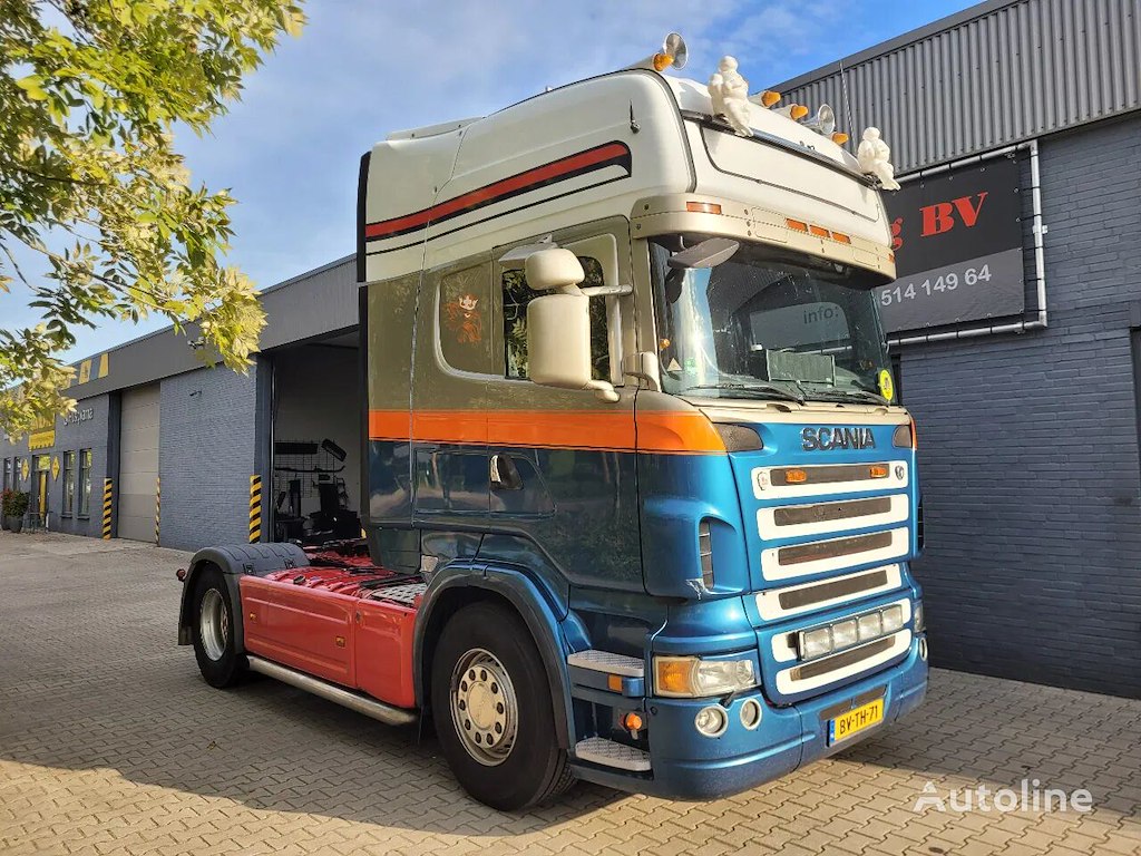 Scania R620 Topline Euro5 semi automatic steel/air tegljač