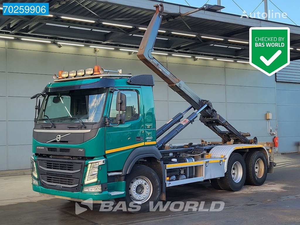 Volvo FM 460 6X4 AJK HL20-5760 VEB+ Steelsuspension Navi Euro 6 kamion rol kiper