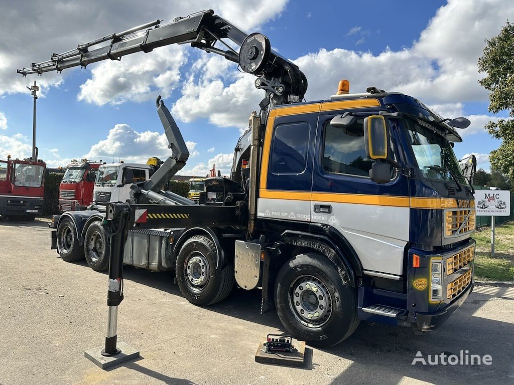 Volvo FM 440 8x4 HOOKLIFT 20T + CRANE HIAB 244 EP-5 HIPRO - E4 - RADIO kamion rol kiper