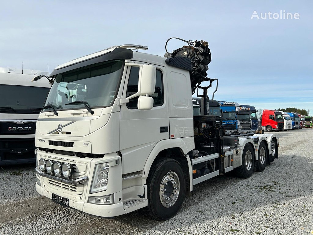 Volvo FM 450 8x4*4 HIAB 244EP-5 / HIAB XR 18 / L=5100 mm / TULOSSA kamion rol kiper