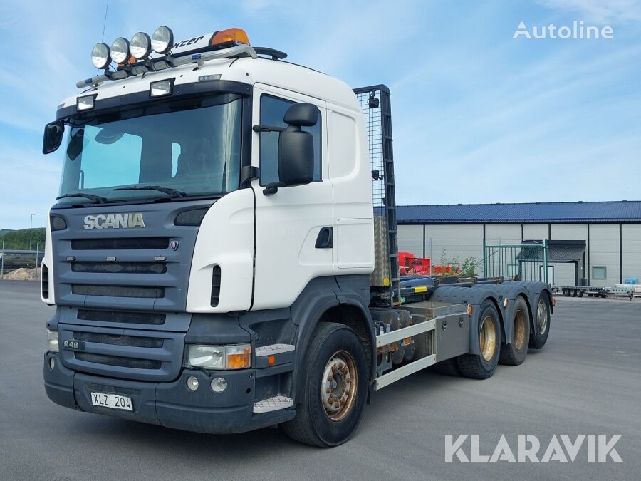 Prodaje se Scania R480 8x4 rol kiper sa kukom na aukciji