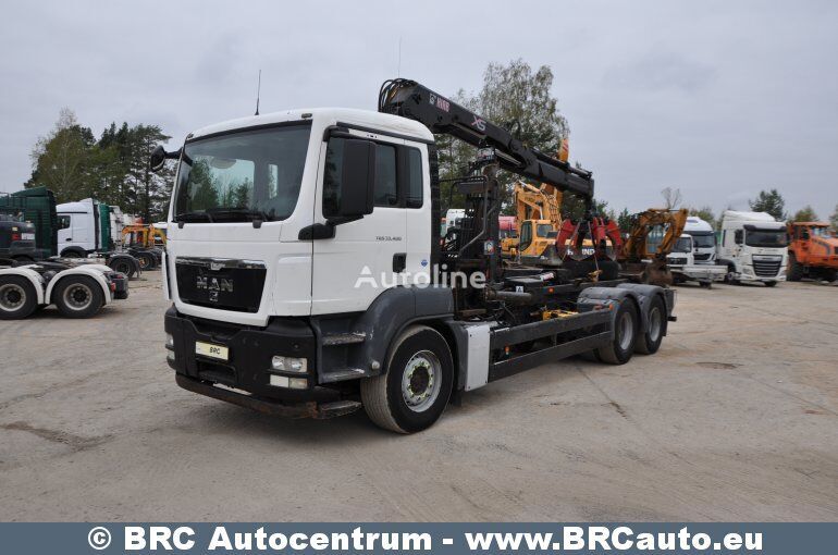 MAN TGS 33.400 6x4 Hiab 122 kamion rol kiper