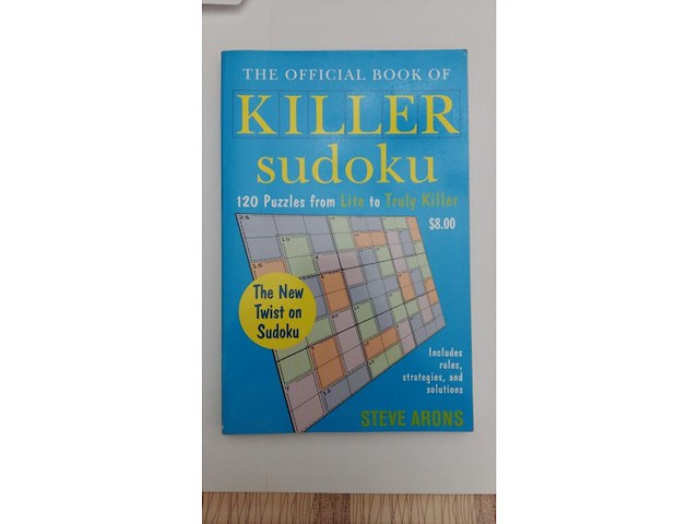 Killer Sudoku Steve Arons