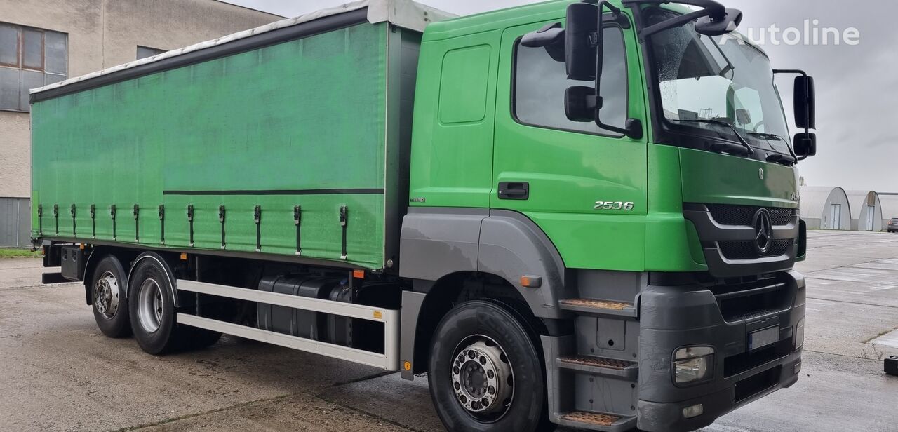 Mercedes-Benz AXOR 2536 L kamion sa klizna zavesa cerada