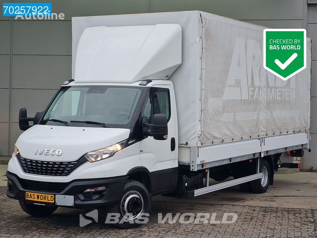 IVECO Daily 72C21 Automaat Laadklep Huif Airco Cruise Camera Schuifzei kamion s ceradom