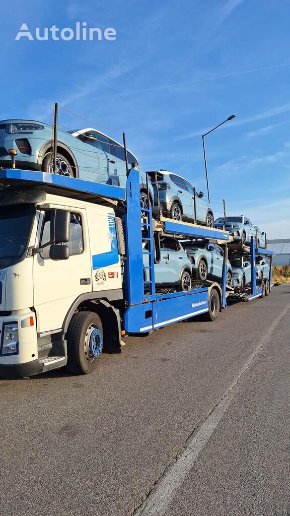 Volvo FM400 autotransporter + prikolica autotransportera