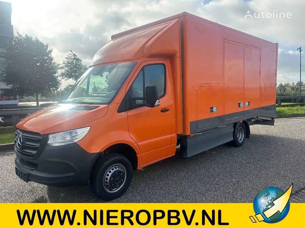 Mercedes-Benz Sprinter 519 CDI Gesloten Oprijwagen Automaat Airco Navi 3500KM autotransporter