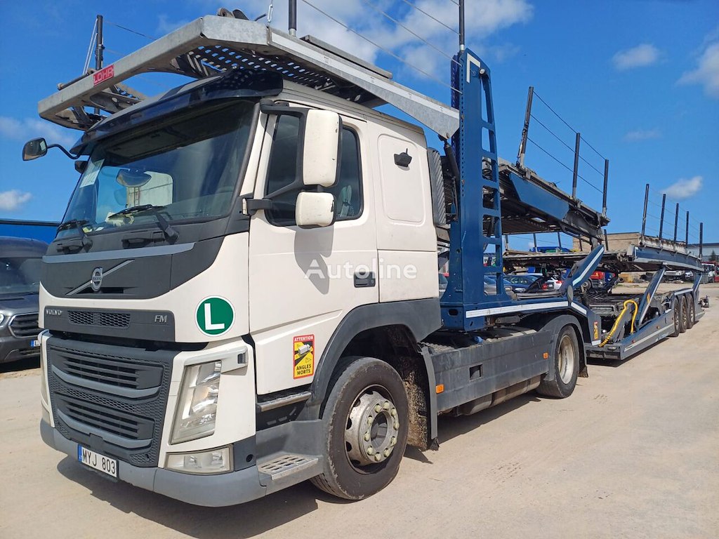 Volvo autotransporter + prikolica autotransportera