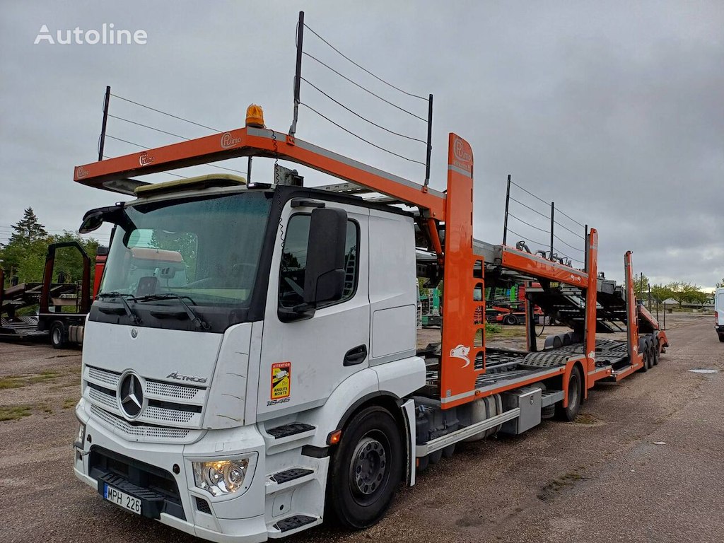 Mercedes-Benz autotransporter + prikolica autotransportera