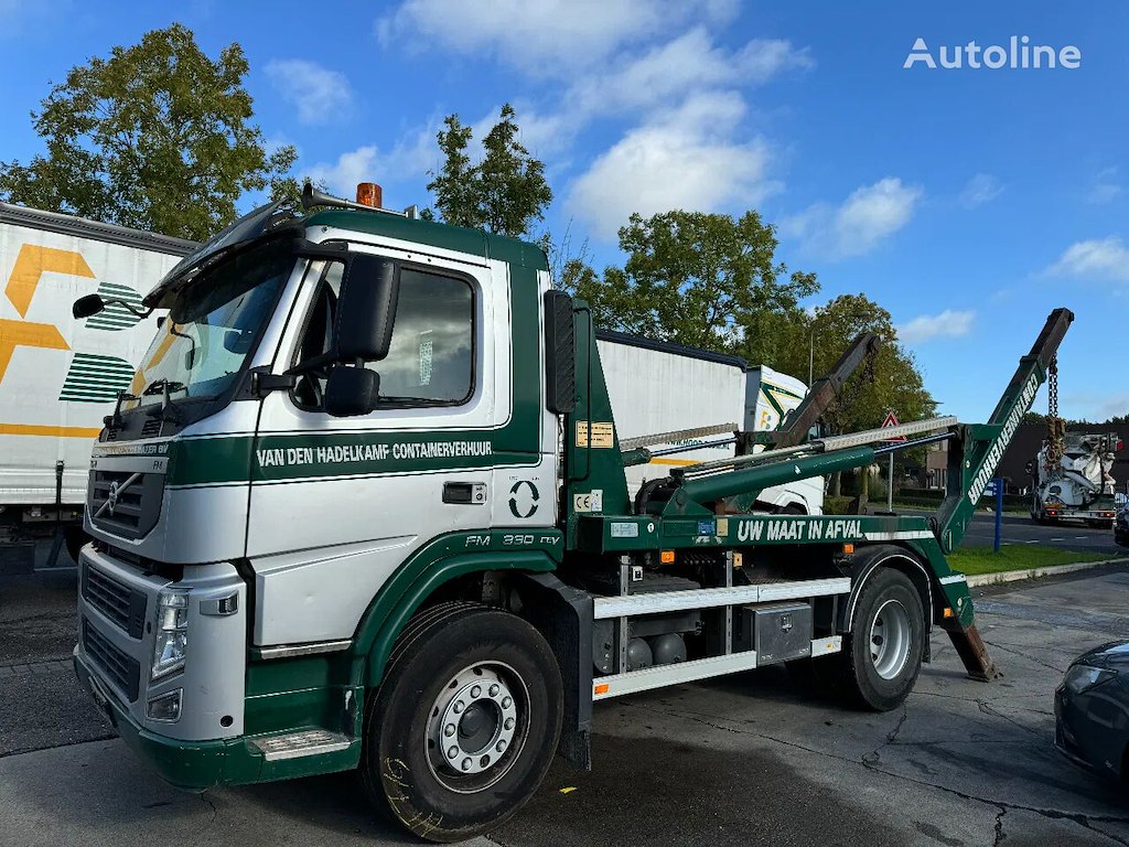 Volvo FM 330 4X2 - EURO 5 + FULL STEEL SUSP. + HYVALIFT 12 TON + MANUA kamion autopodizač kontejnera