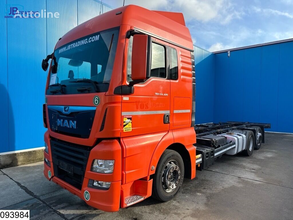 MAN TGX 24 420 EURO 6, Retarder, BDF vozilo za prevoz kontejnera