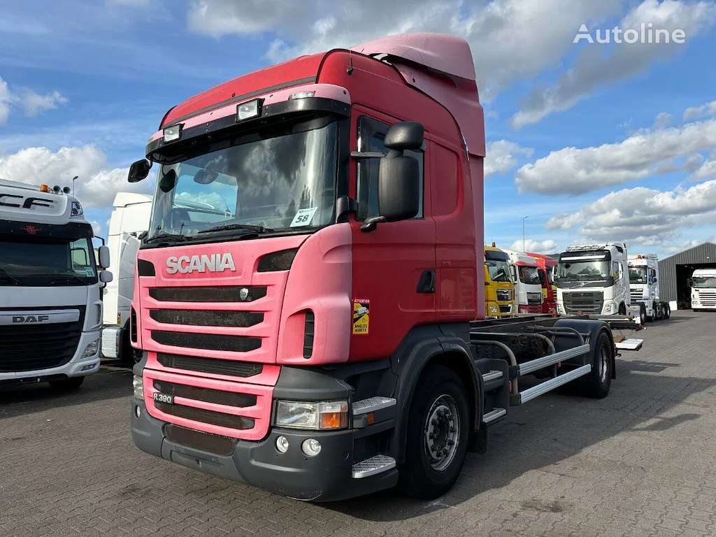 Scania R360 Highline Euro 5 Retarder vozilo za prevoz kontejnera