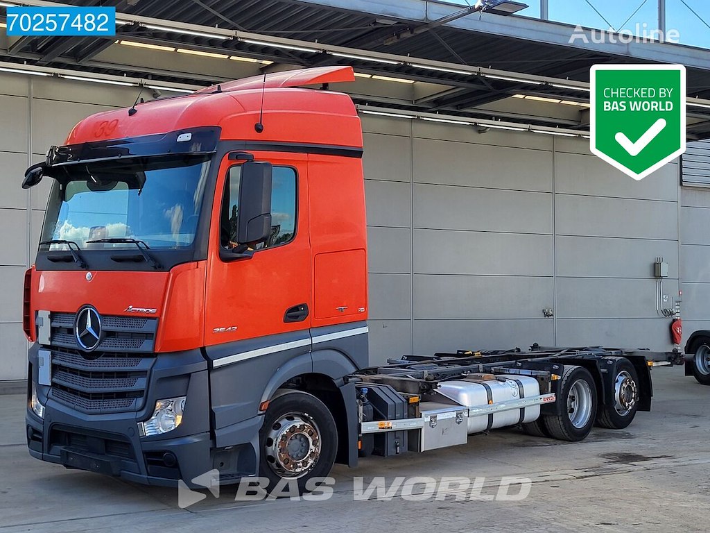 Mercedes-Benz Actros 2542 6X2 StreamSpace 2x Tanks vozilo za prevoz kontejnera