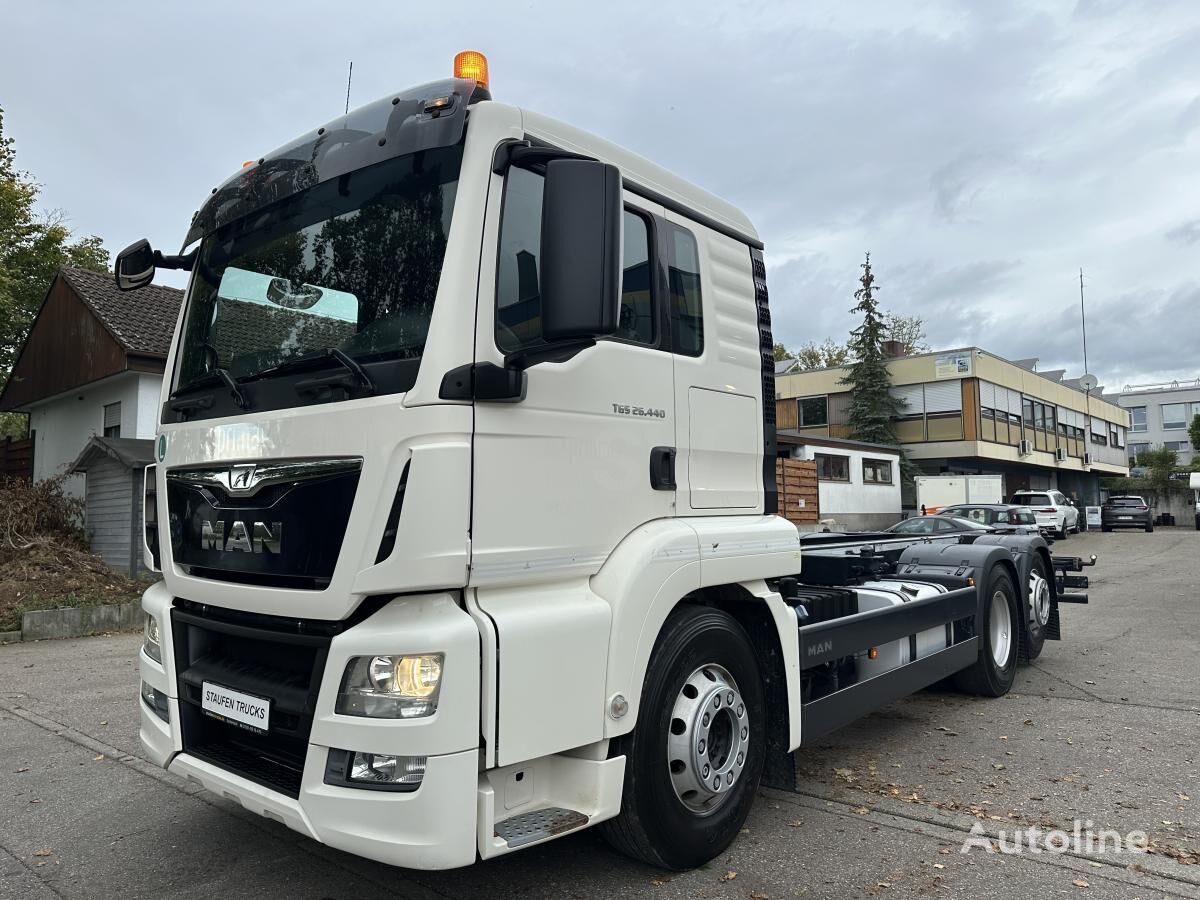 MAN TGX 2 x 26.440 FLL 6x2 ADR AT EX GAS vozilo za prevoz kontejnera