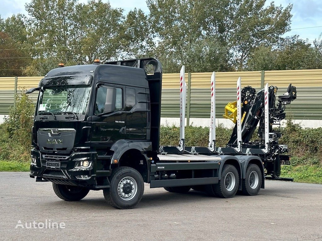 Novi MAN TGS 33.510 6X6 Euro6e  LogLift 165 Z kamion za prevoz drva