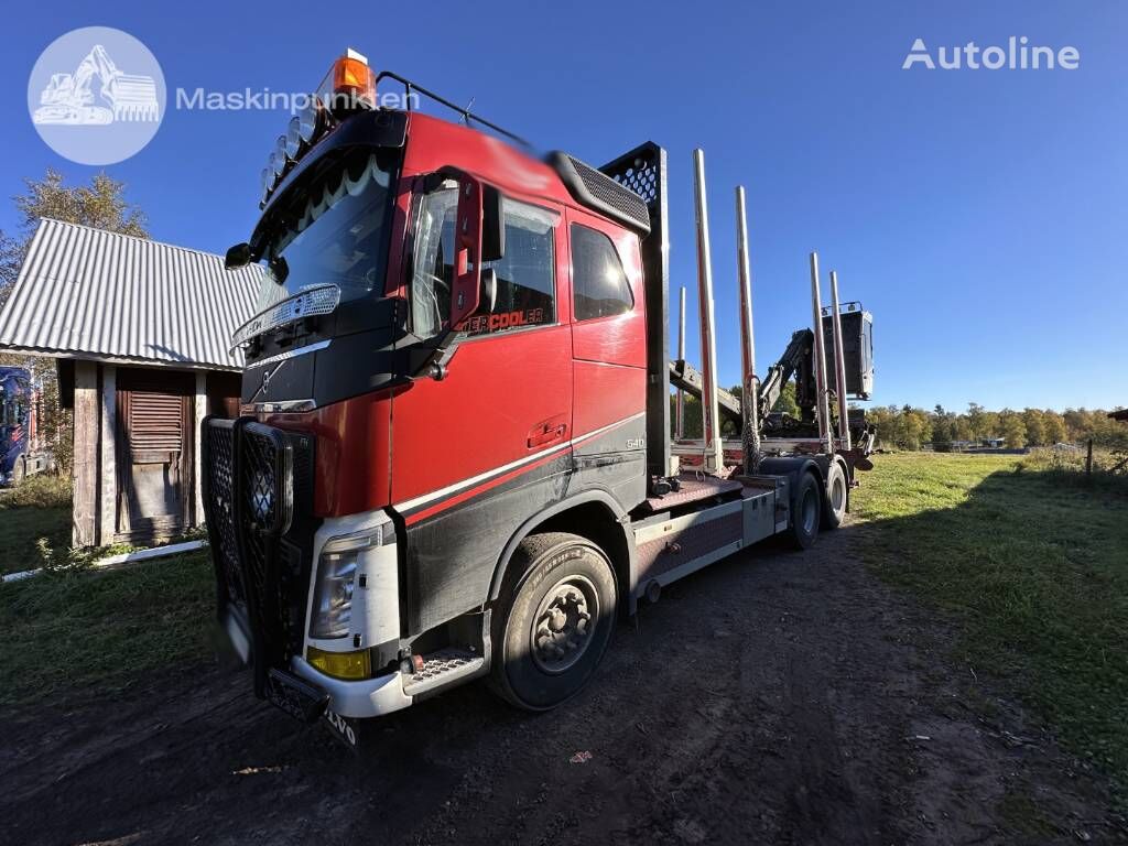 Volvo FH 540 + OP HÖGLUNDS TIMMERSLÄP kamion za prevoz drva