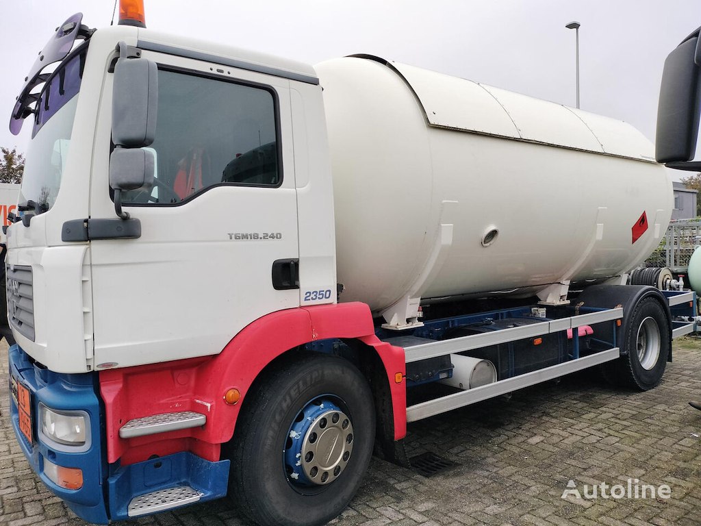 MAN TGM 18.240 4x2 -19000L Gas tank truck autocisterna