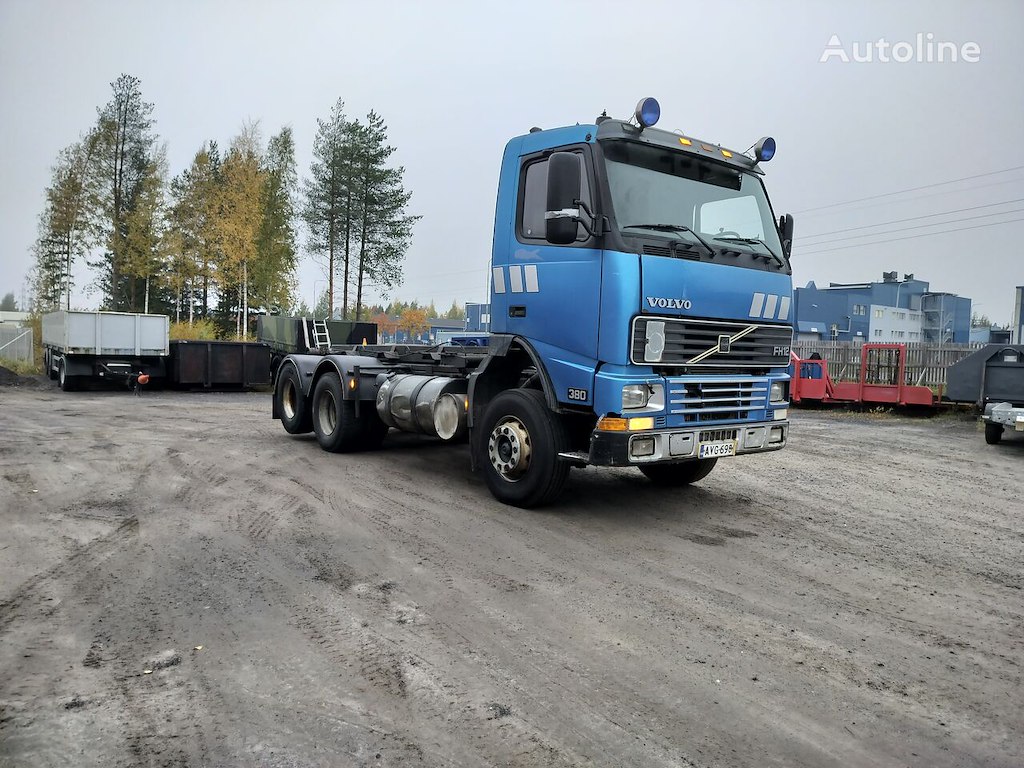 Volvo FH 12 380Hp, Full steel, Manual kamion sa kukom za podizanje tereta