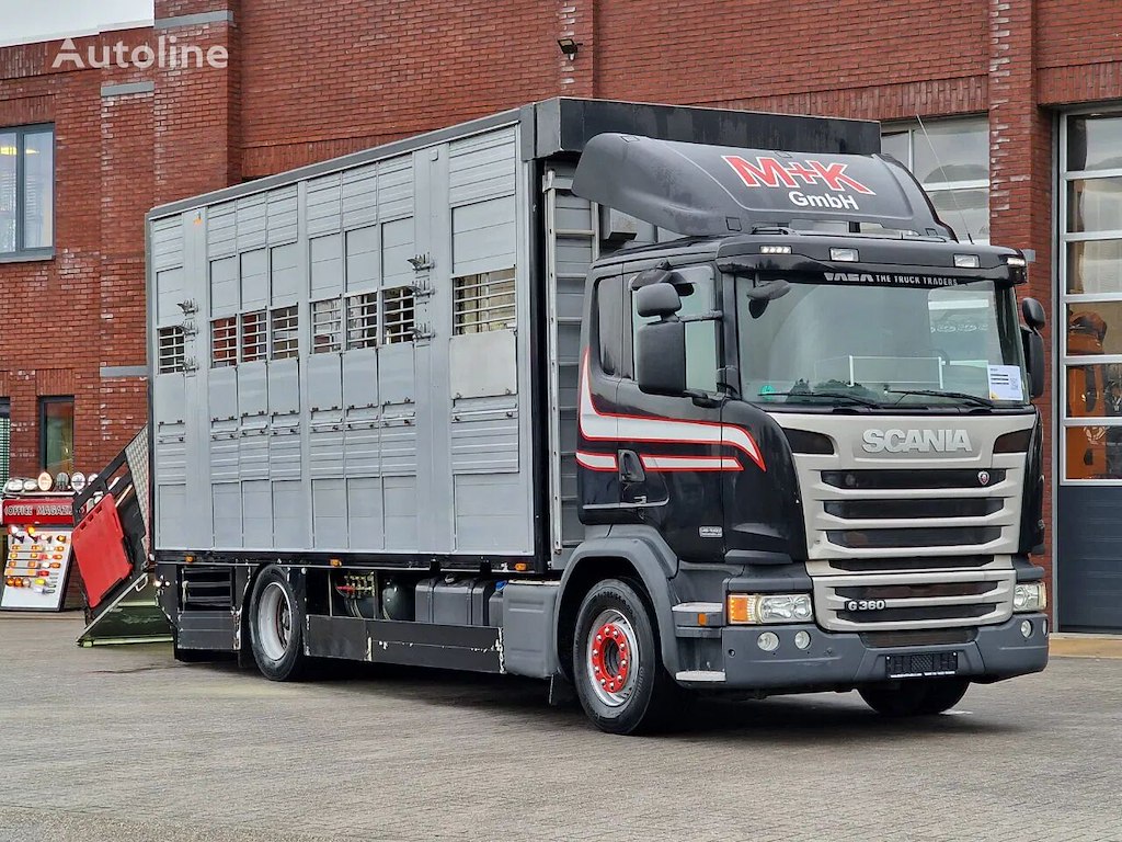 Scania G360 4x2 - Livestock 2 deck - 29.54 M2 - Water & Ventilation - L kamion za prevoz stoke