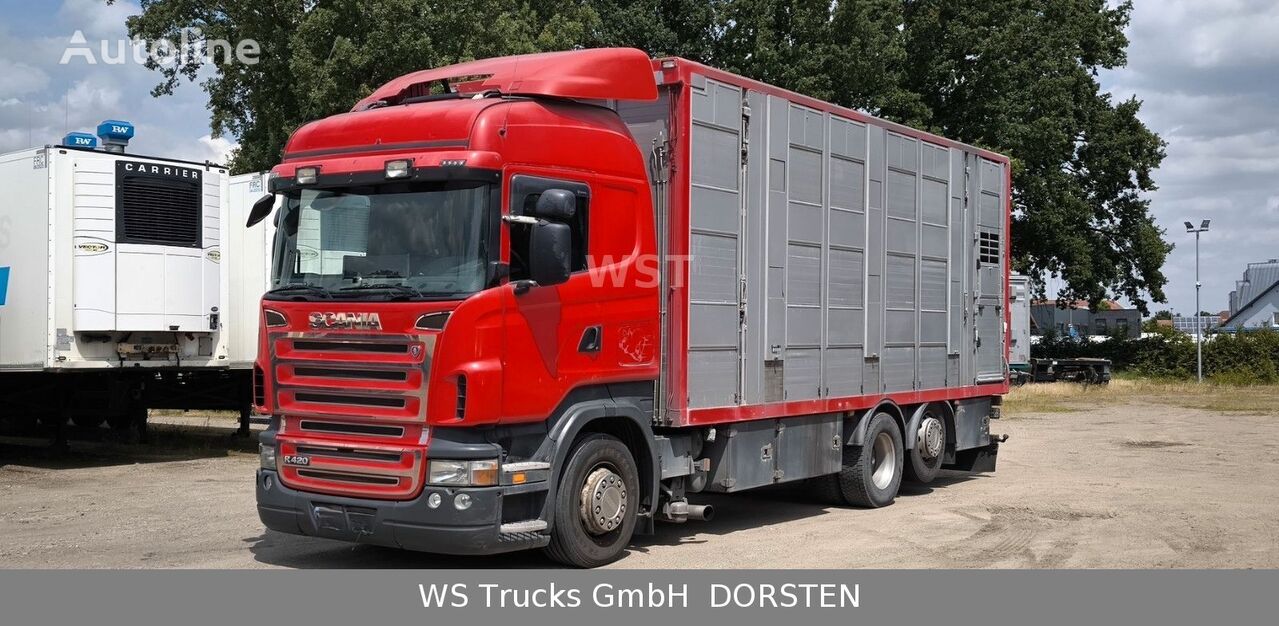 Scania R 420 3Stock Vollalu kamion za prevoz stoke