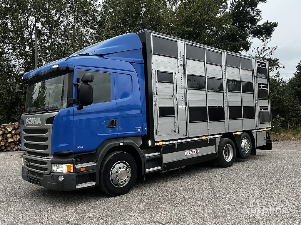 Scania G410 kamion za prevoz stoke