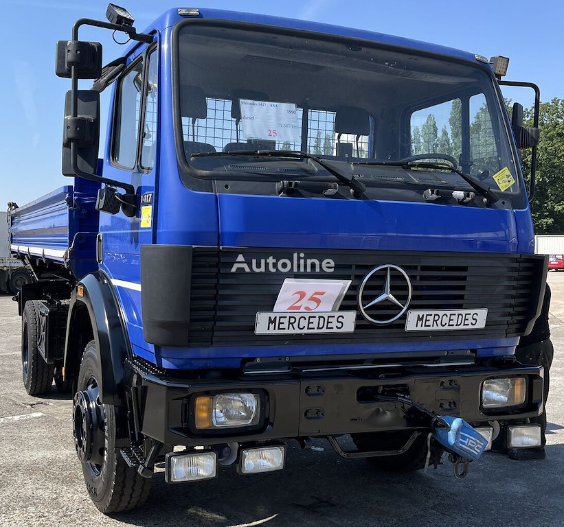 Mercedes-Benz 1417 BENNE vojni kamion