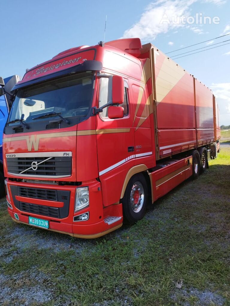 Volvo FH 500 kamion za prevoz zrna + prikolica za prevoz zrna