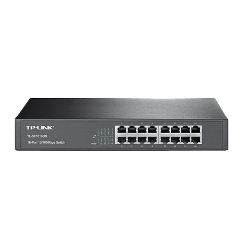 TP-LINK 16-Port 10/100Mbps Desktop/Rackmount Switch - TL-SF1016DS