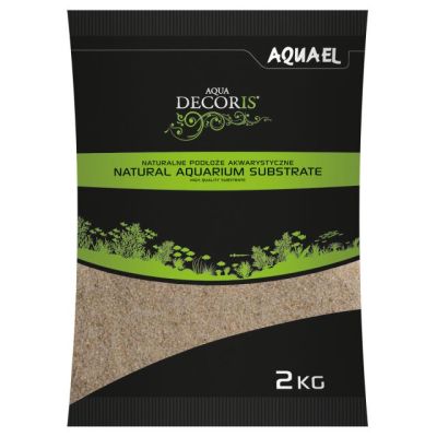 Aquael Aqua Decoris Pesak za Akvarijum Quartz 0,4-1,2mm / 2kg