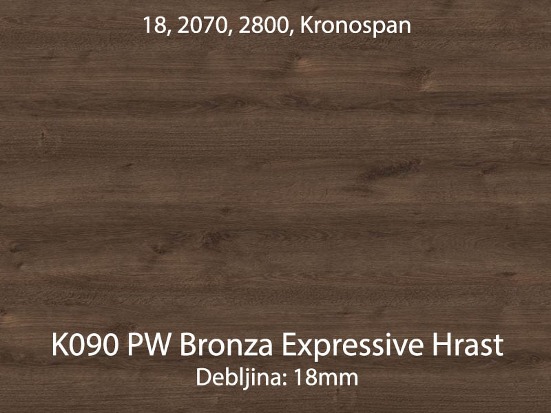 Onlinenamestaj K090 PW Bronza Expressive Hrast