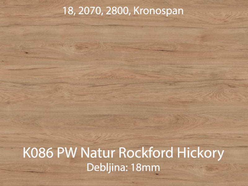 Onlinenamestaj K086 PW Natur Rockford Hickory