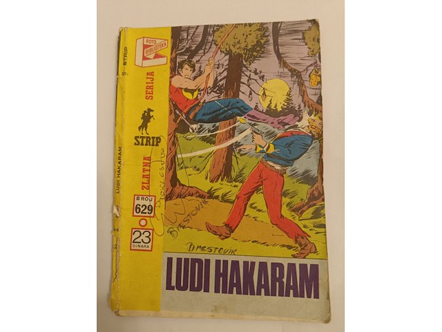 Zagor Zlatna Serija 629 Ludi Harakam