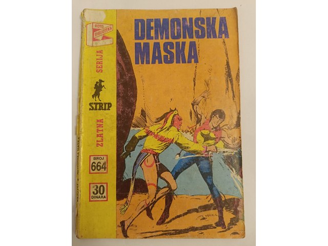 Zagor Zlatna Serija 664 Demonska maska