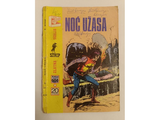 Zagor Zlatna Serija 604 Noć užasa