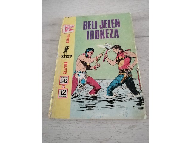 Zagor br.542 - Beli Jelen Irokeza