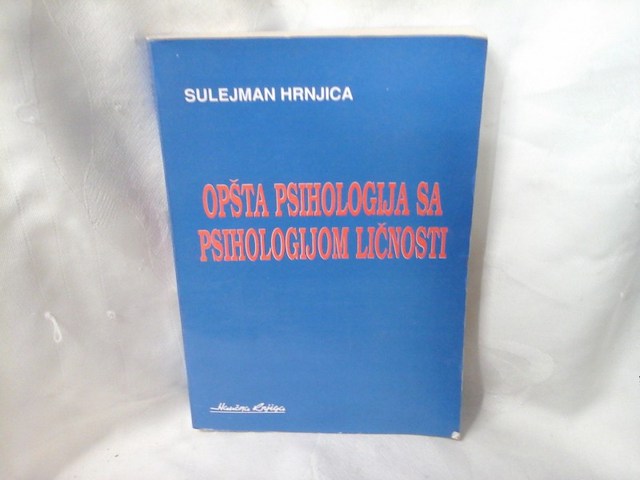 Opšta psihologija sa psihologijom ličnosti Hrnjica