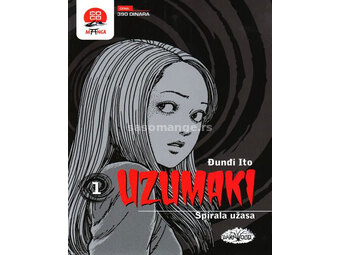 Manga Strip Uzumaki 1 - Spirala Užasa