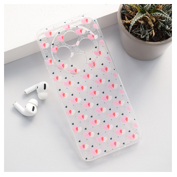 MASKA NANOBIT PRINT ZA XIAOMI REDMI 14C HEARTS