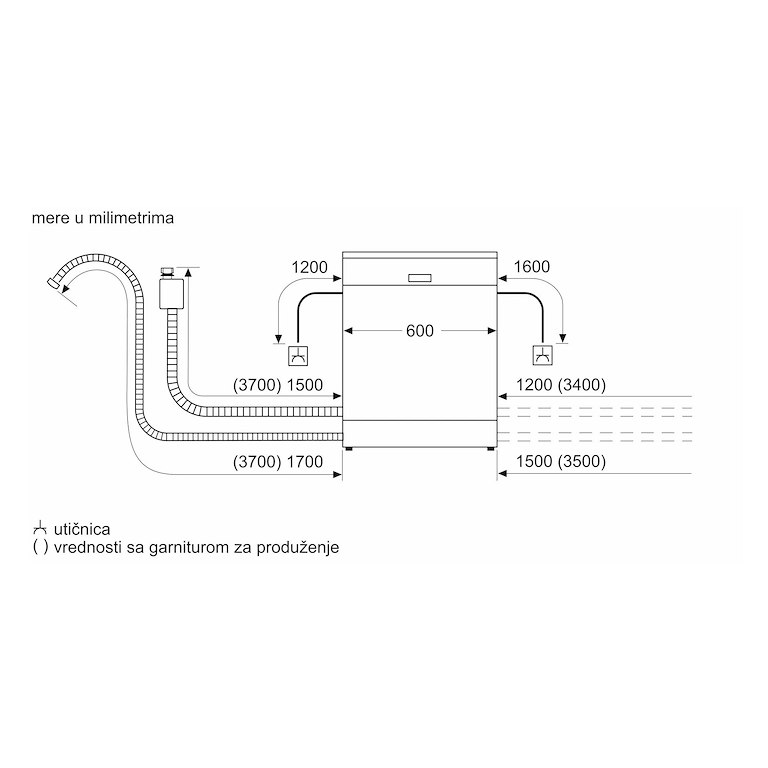 Bosch ugradna sudomašina SMI2HTS02E