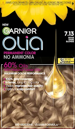 GARNIER olia
Boja za kosu – 7.13 Beige Dark Blonde, 1 kom