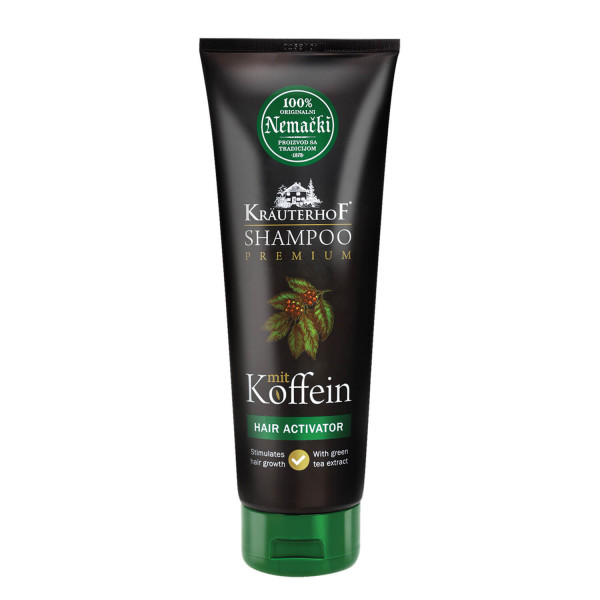 Krauterhof šampon kofein - green tea 250ml