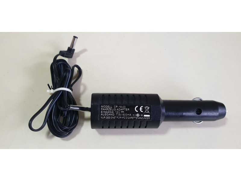 Auto adapter 7,5V --- 600mA