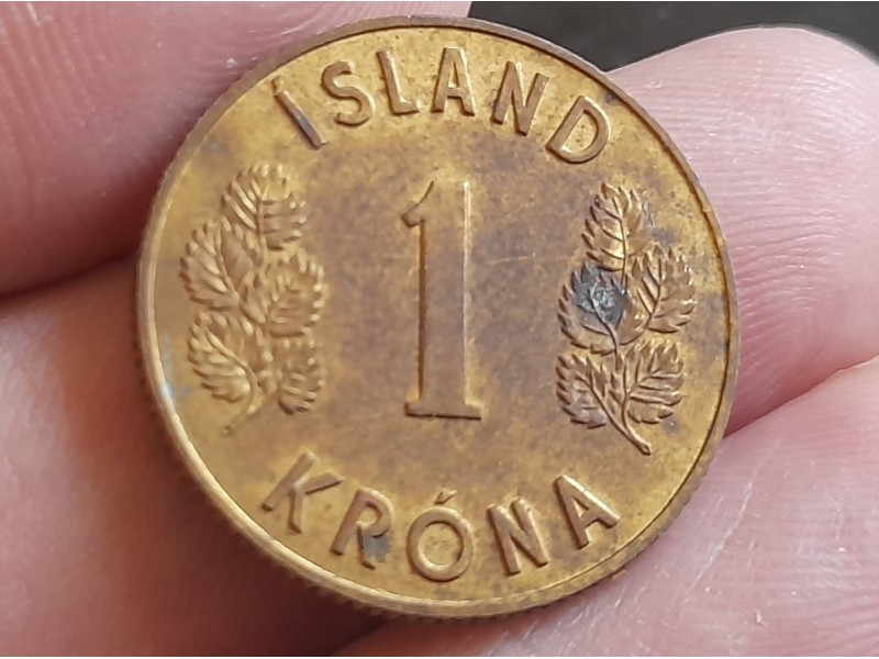 Island, 1 kruna 1973