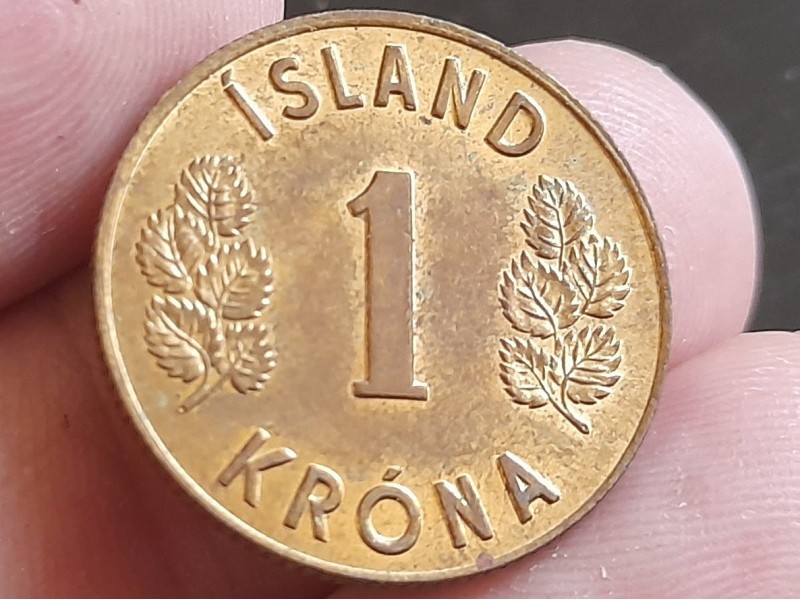 Island, 1 kruna 1974