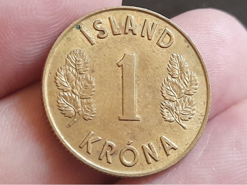 Island, 1 kruna 1975