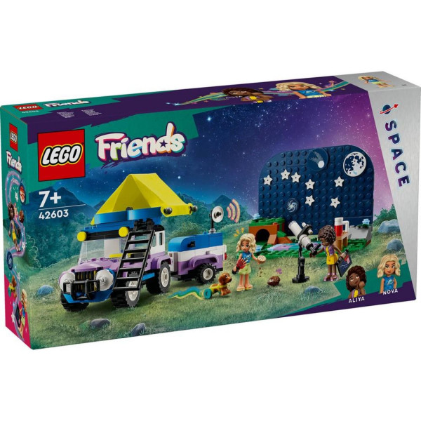 Lego friends stargazing camping vehicle